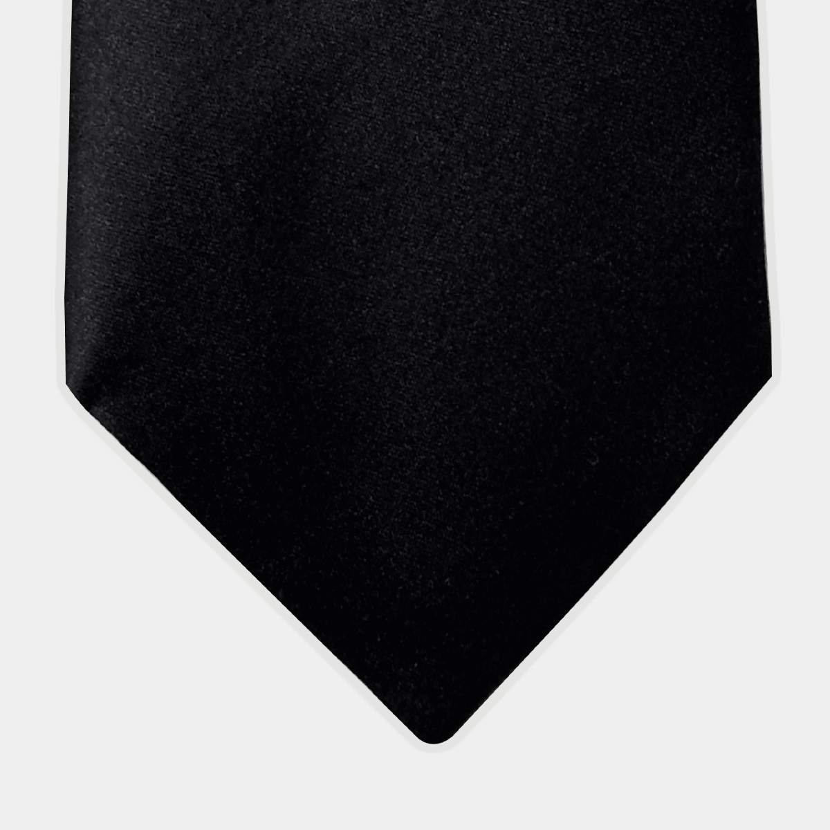 Corbata | Negra lisa – Morera Grosso